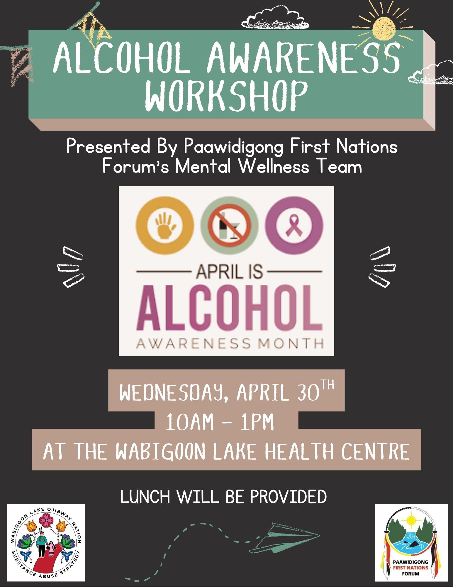 Alcohol Awareness Workshop in Wabigoon – Paawidigong First Nations Forum